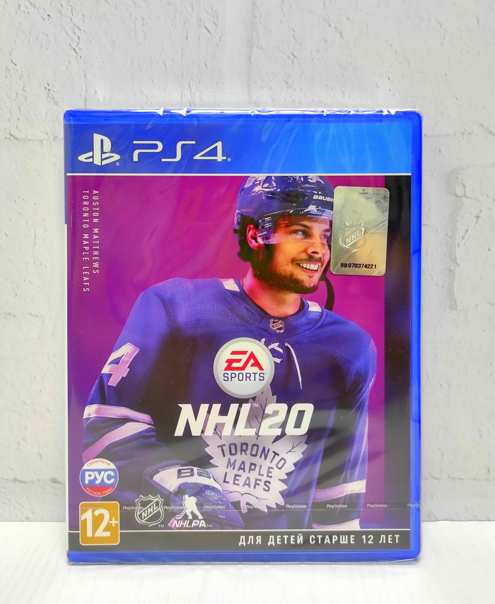 NHL 20 НХЛ 2020 Русские субтитры CUSA 15447 Видеоигра на диске PS4 / PS5
