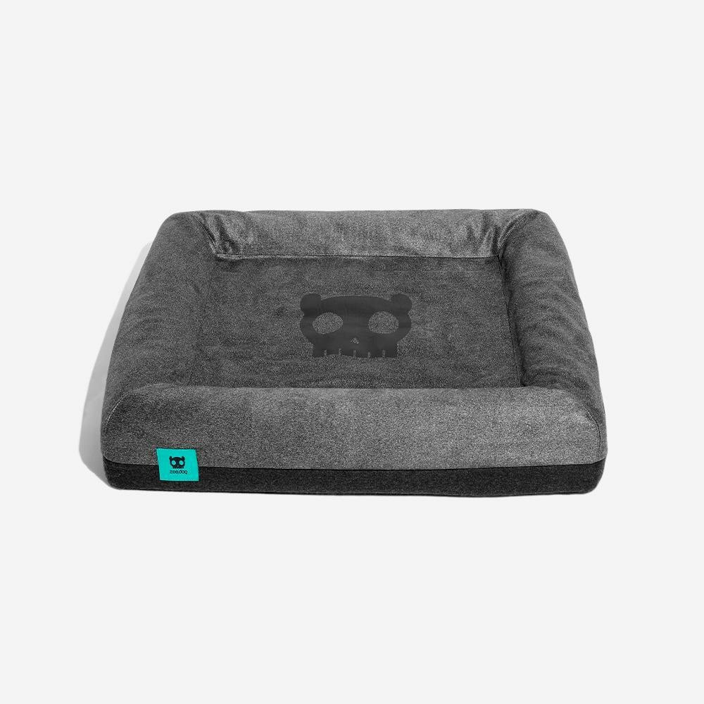 Лежанка Zee.Bed SKULL 2.0 Zee.Dog (серый / L)