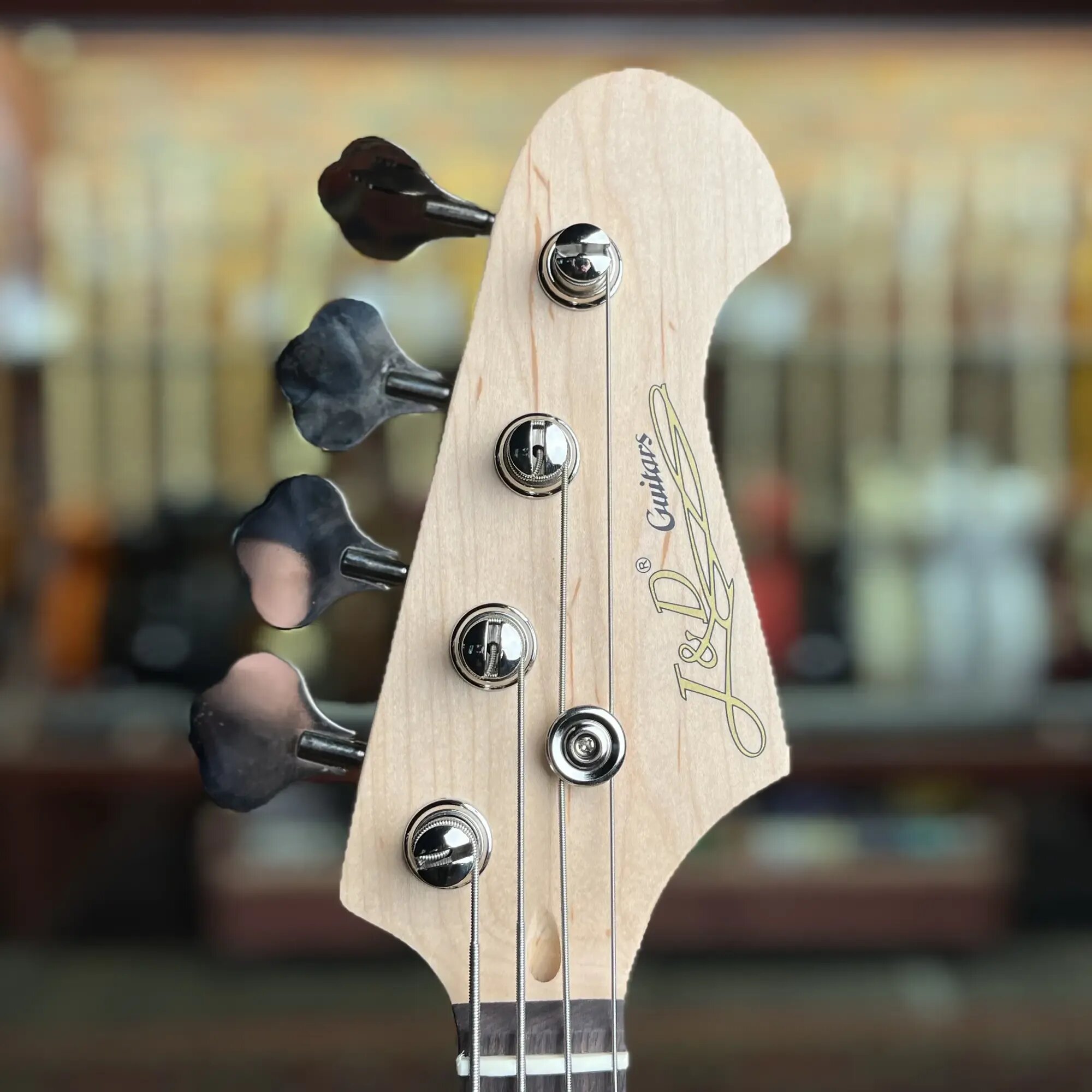 Бас-гитара J&D Guitars JB Jazz Bass Black — фото 1