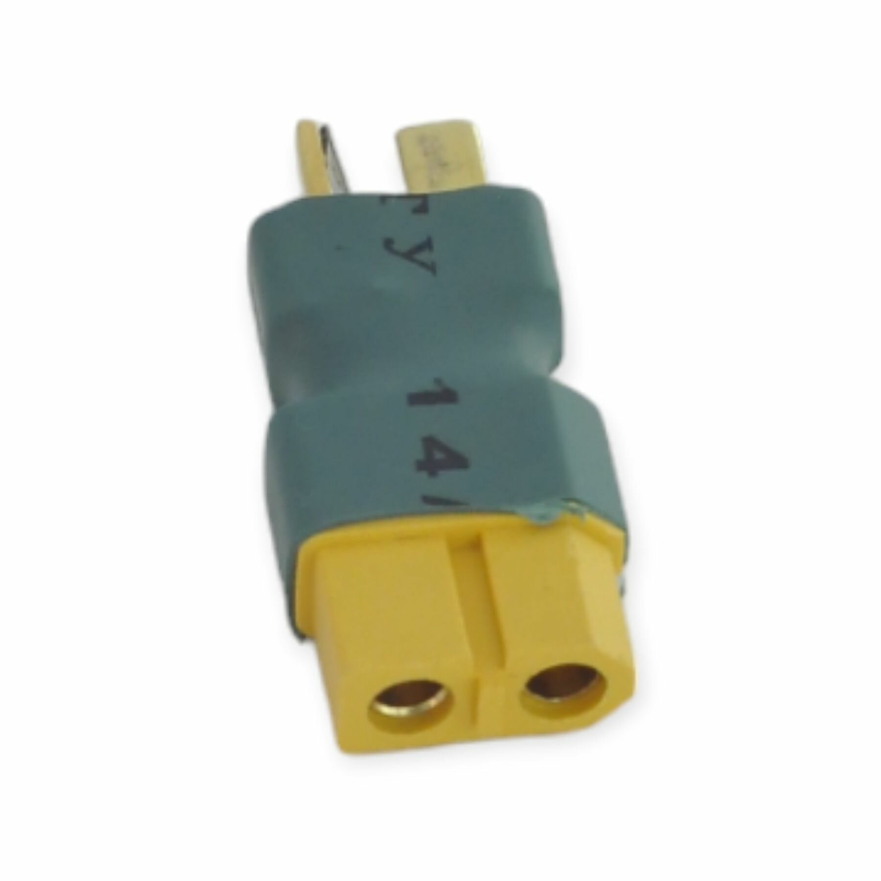 Разъем T-plug (M) - XT60 (F) переходник для аккумулятора р/у модели вертолета