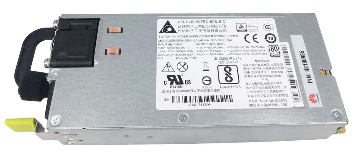 Блок питания Huawei Delta DPS-1200AB-8 A 1200W 100-240V 0K4469