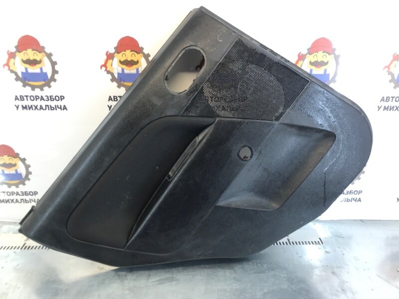 Обшивка двери Ford Fiesta CBK 2002 задн. лев. (б/у) 2S61A27407