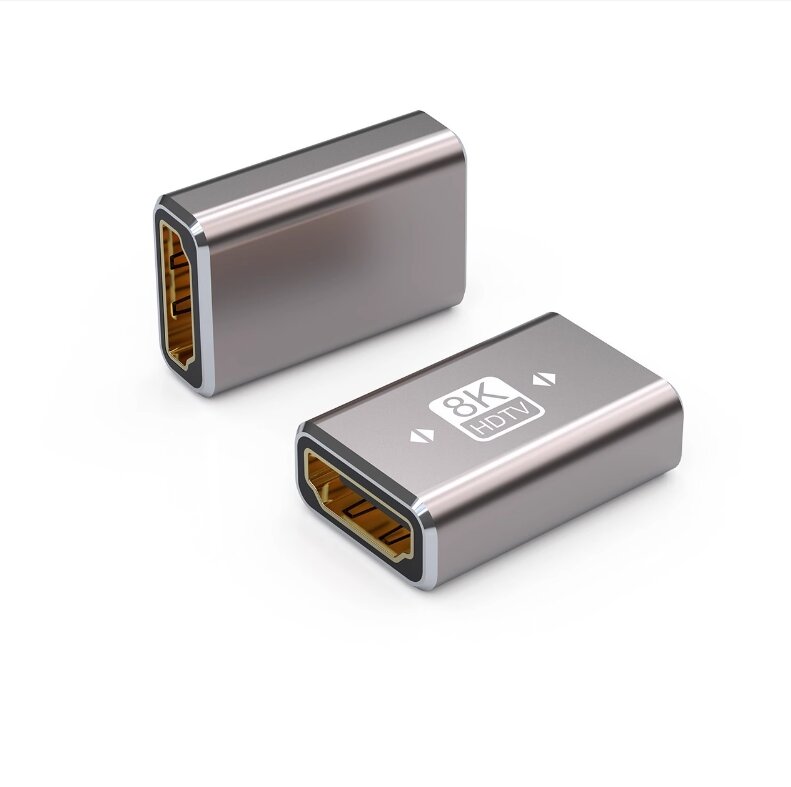 Адаптер "B&P Cable Collection" ver 2.1 HDMI 19F to HDMI 19F 8K UHD, 48Gbps