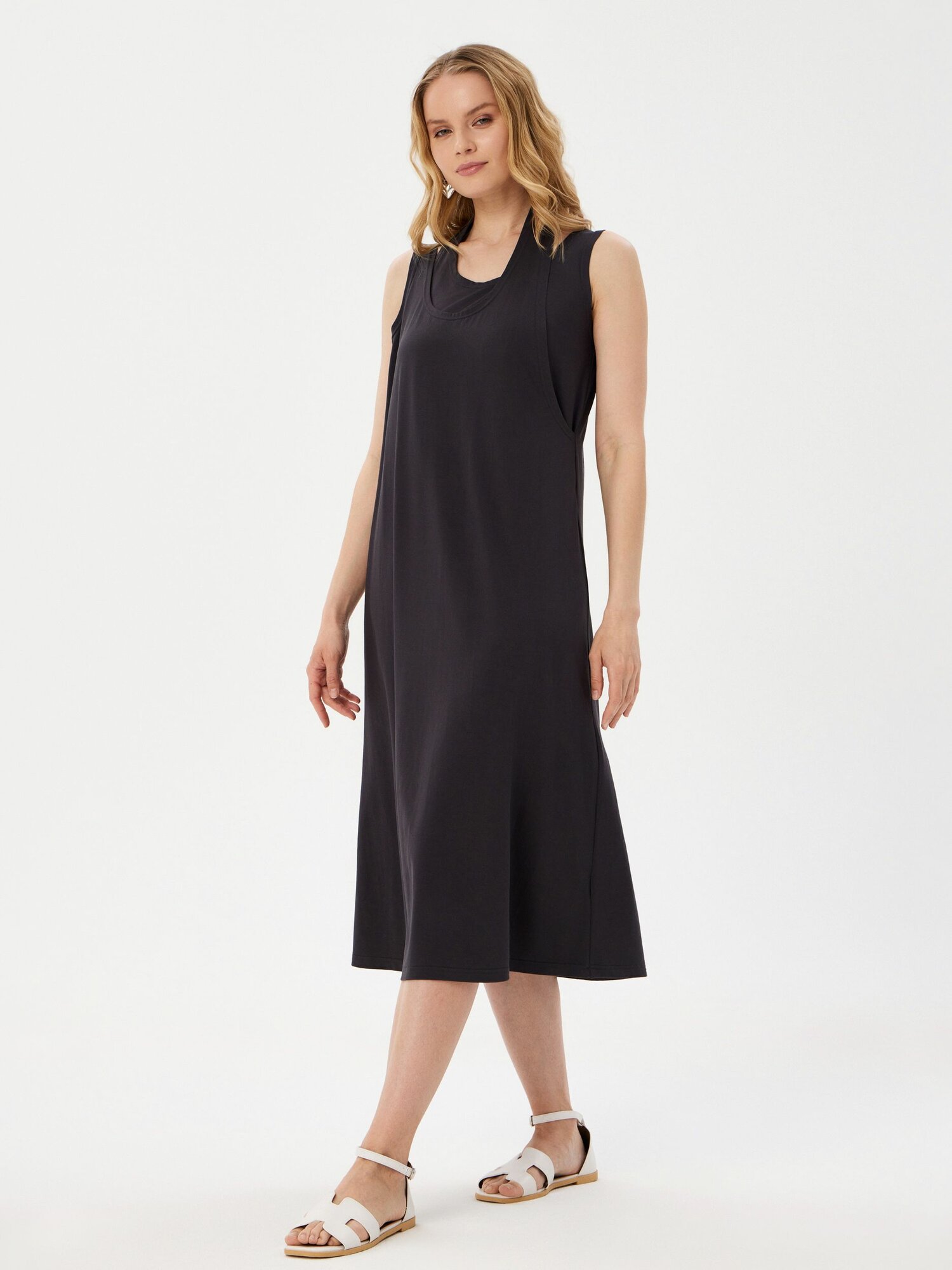 Платье для кормящих мам Базовая коллекция