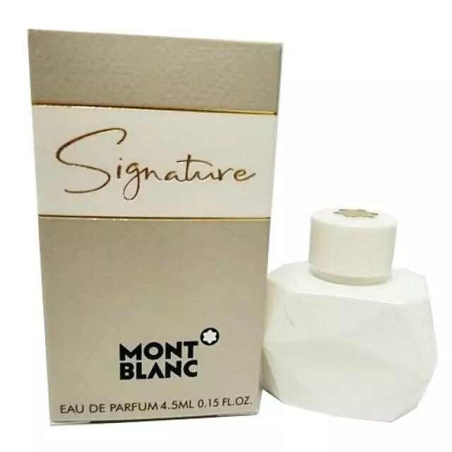 Mont Blanc woman Signature 4,5 мл, Туалетные духи