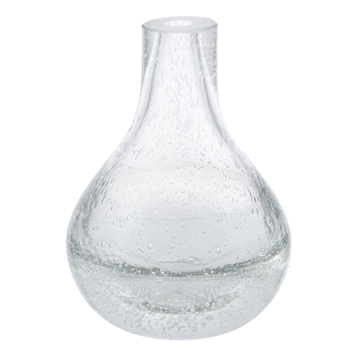 Стеклянная ваза для цветов Gipfel Emmy 43184 14х10 см, прозрачная