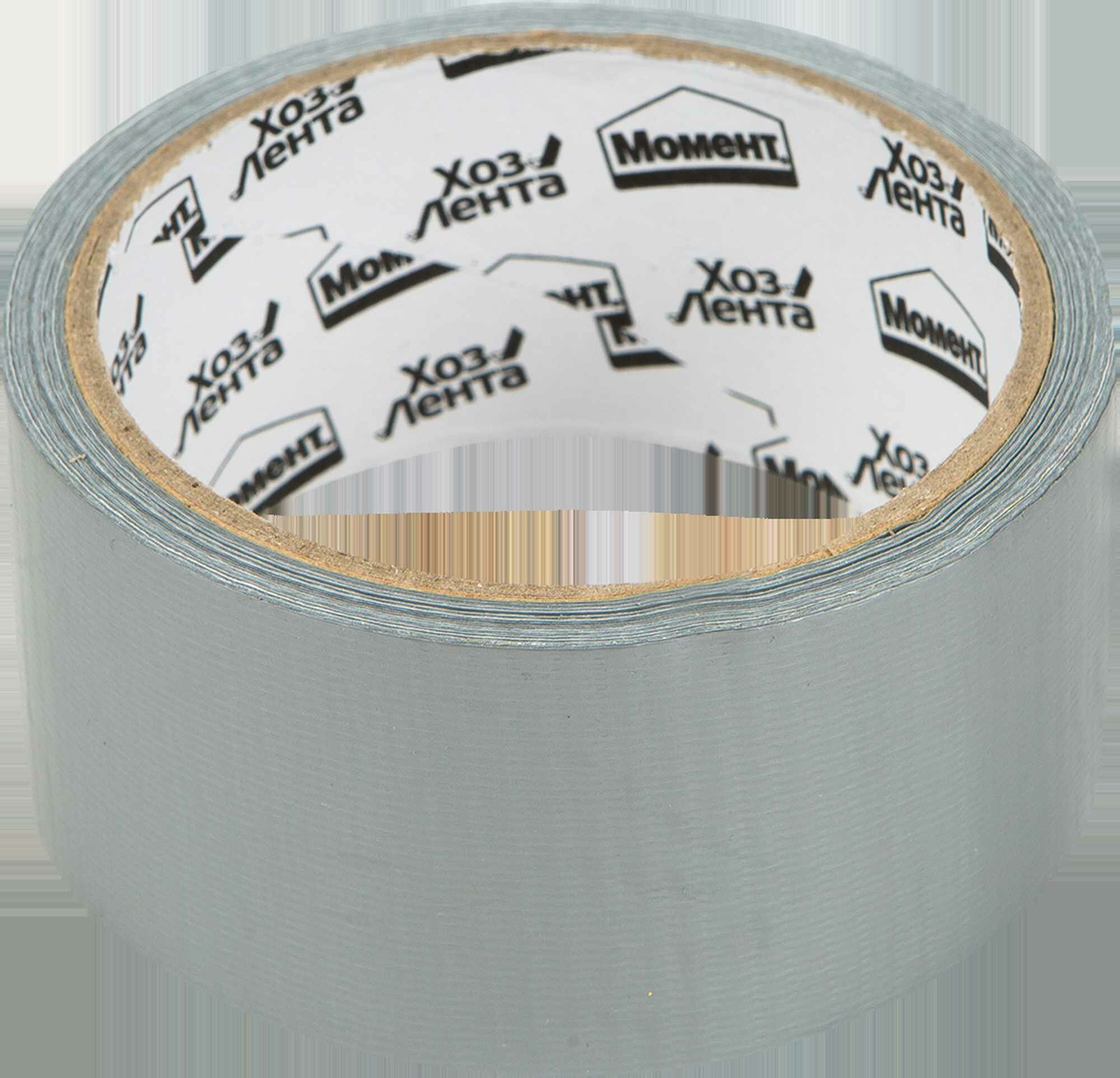 Лента хозяйственная Момент, 48 мм х 10 м, цвет серебристый