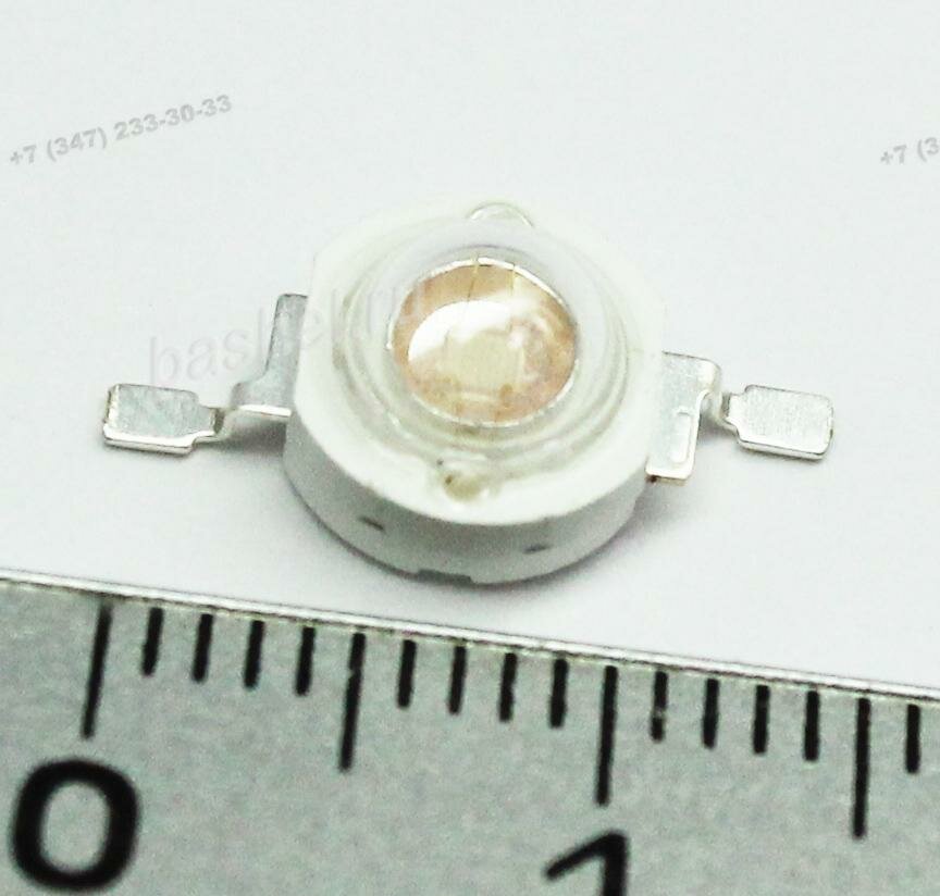 Emitter-3W 70Lm, 425nm, 120°, 3.5V KW-V-3W Violet, Мощный светодиод