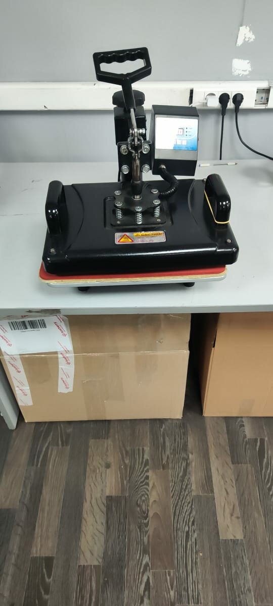 Горизонтально поворотный термопресс HEAT PRESS 29/38 (размер 29/38, гарантия 6 месяцев )