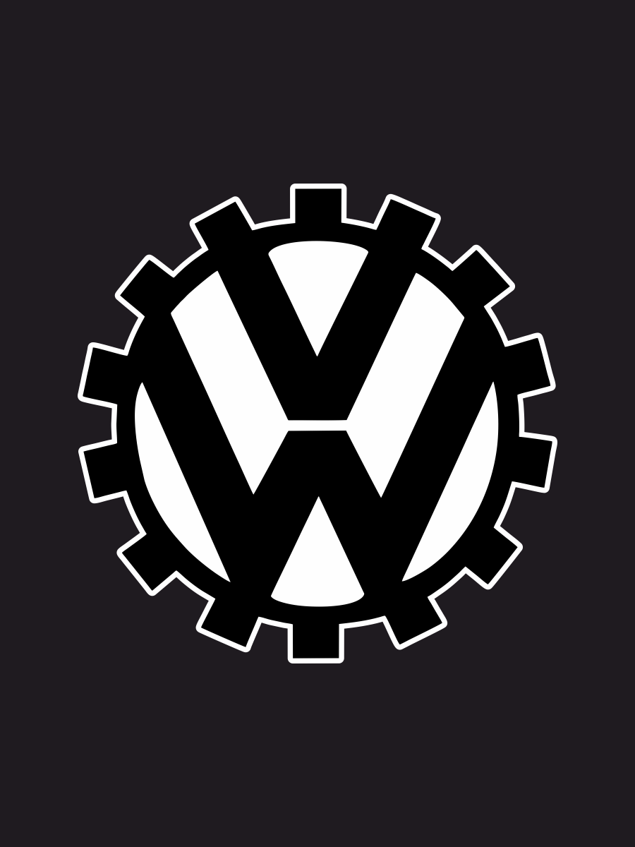 Наклейка на авто Фольксваген 15 см.