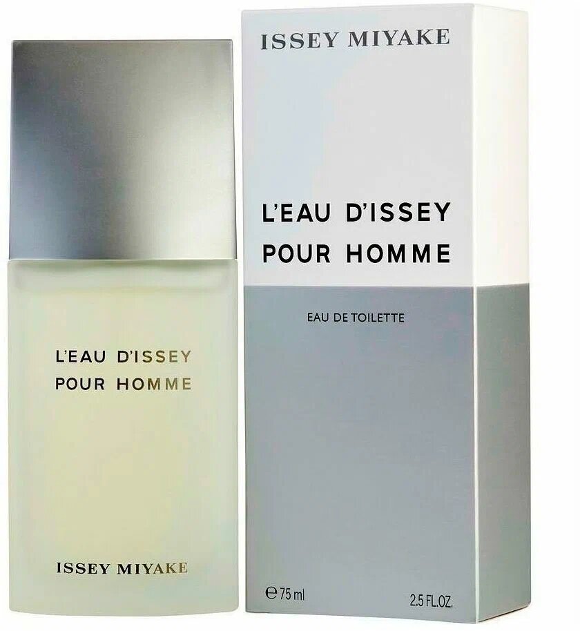 Туалетная вода мужская ISSEY MIYAKE L'EAU D'ISSEY Pour Homme, 75 мл