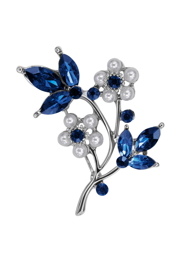 Брошь, стразы