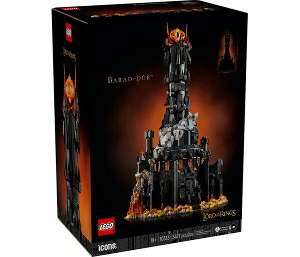 Конструктор LEGO Icons 10333 Властелин колец: Барад-Дур (Lego 10333)