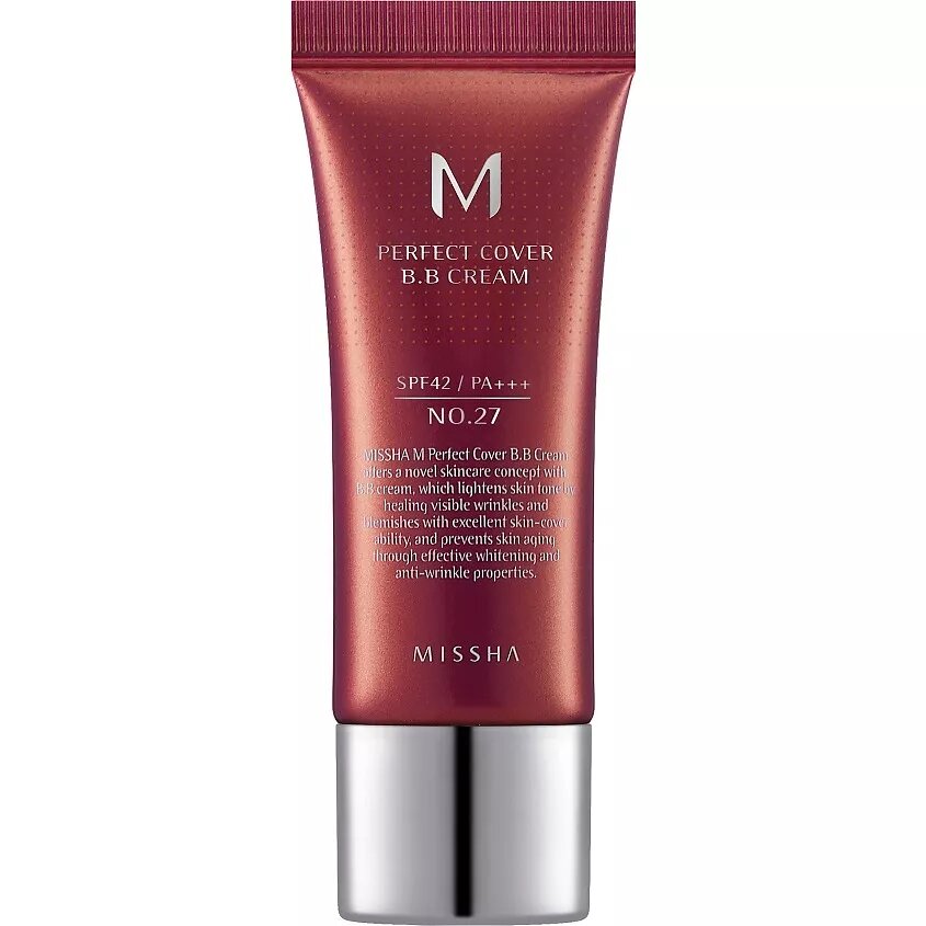ББ-крем Missha M Perfect Cover B.B Cream №. 27 20 ml