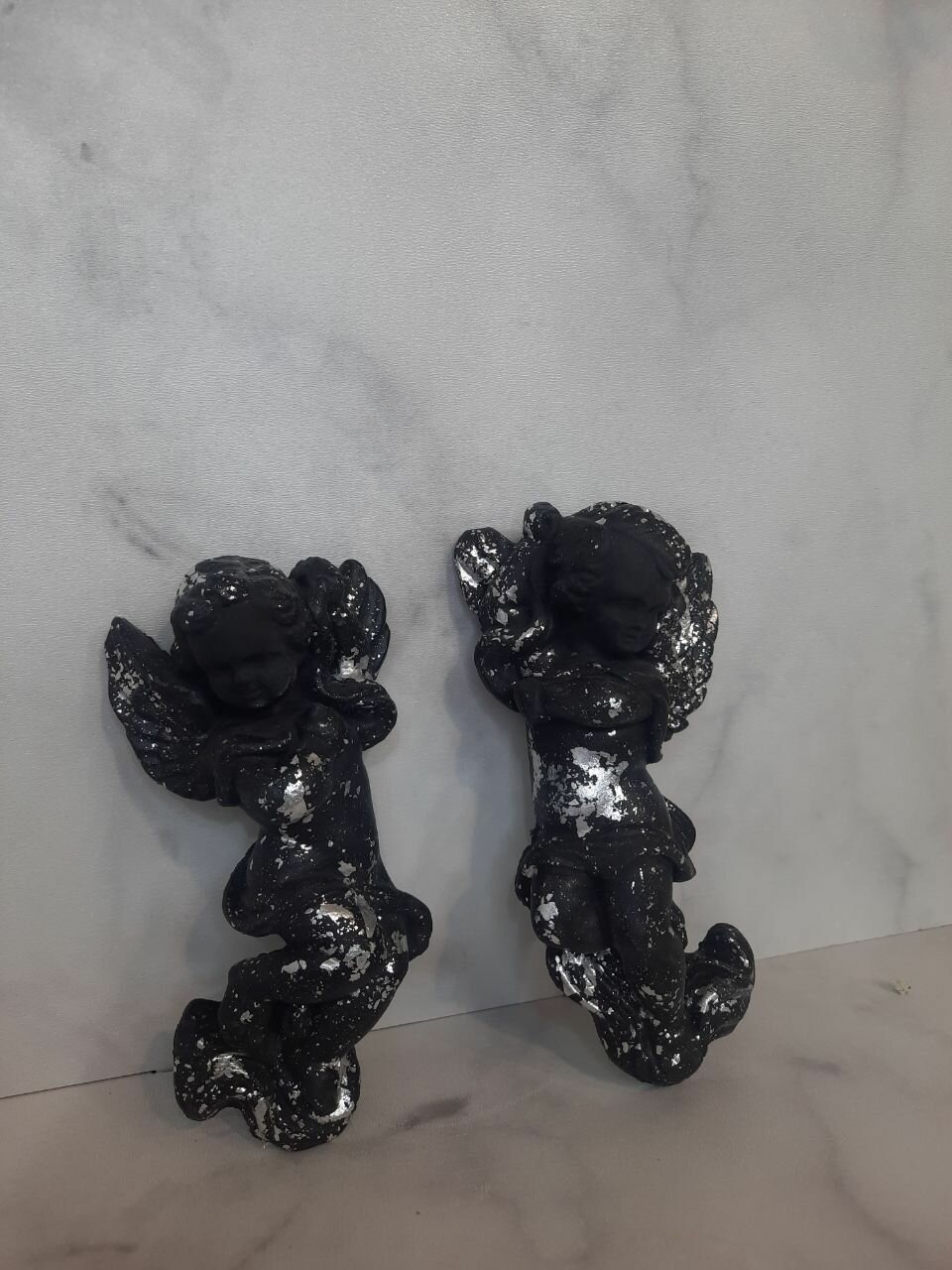 Украшение настенное Ангелы 2 шт / Декор на стену