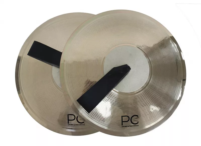 PC14MHG профессиональные маршевые ударные тарелки High Grade (пара), размер 14", с креплением на руку, PC Drums & percussion