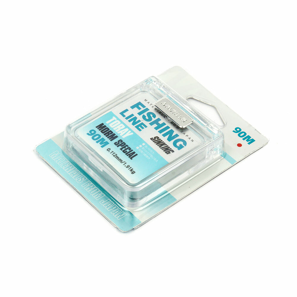 Леска Nautilus Toray MORM Special 0,102мм,1,65кг, 90м.