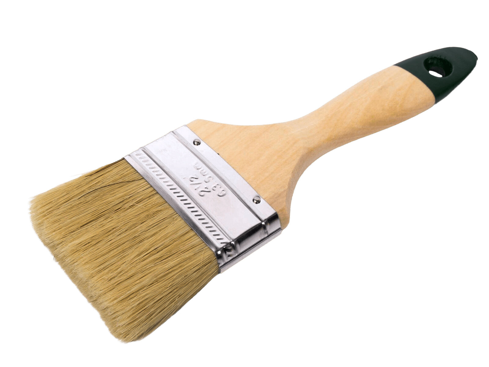 Кисть флейцевая FIT Хард натуральная щетина деревянная ручка 2,5 63 мм