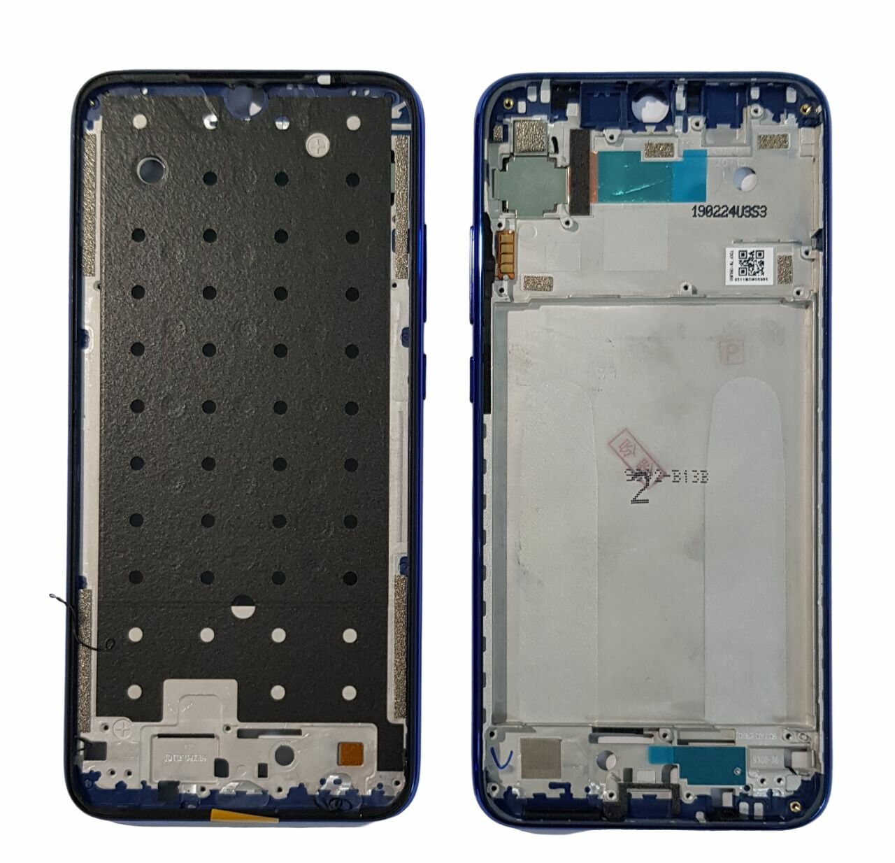 Рамка дисплея для Xiaomi Redmi Note 7, m1901f7g, синяя