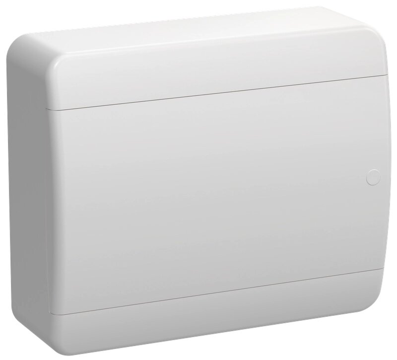 Корпус пластиковый IEK TEKFOR ЩРН-П-12 IP41 белая дверь TF5-KP13-N-12-41-K01-K01 12 модулей