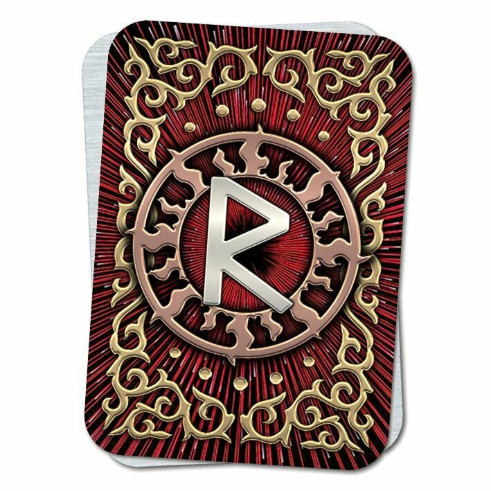 Славянские обереги - Магическая карта таро Руна Радуга, оберег от сглаза и порчи, талисман удачи, кошельковый сувенир - амулет на деньги, подарок на 23 февраля мужчине или на 8 марта женщине