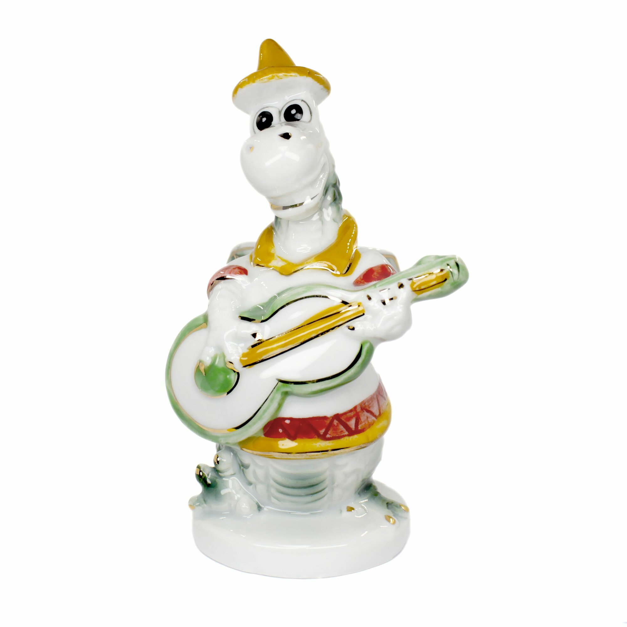 Фарфоровая статуэтка "Дракон музыкант" от известного производителя Stella