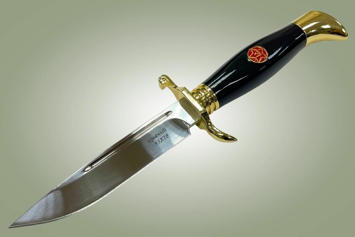 Нож разведчика финка НКВД 95х18 кованый