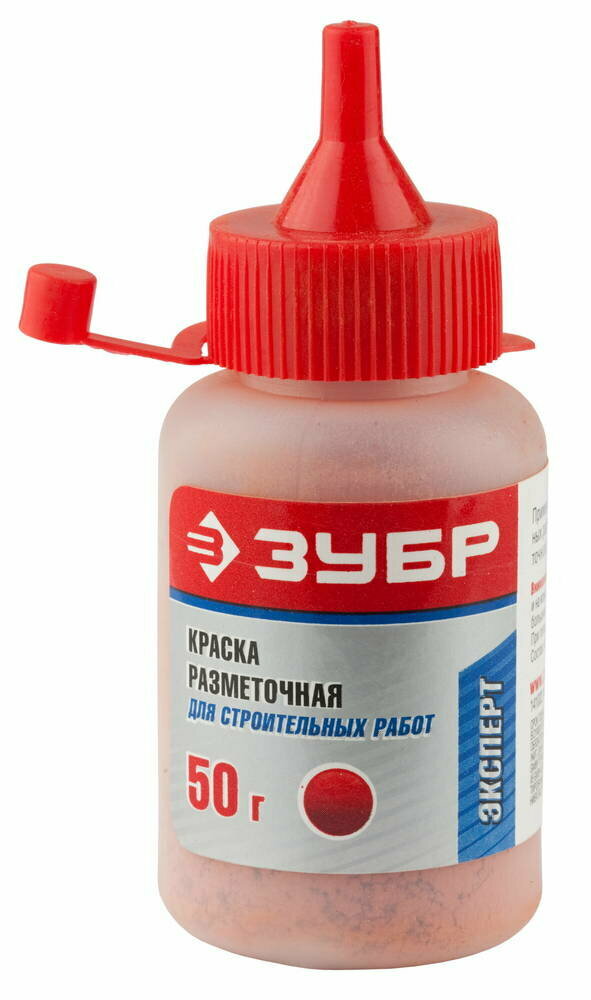 Разметочная краска ЗУБР 50г, красная 4-06405-2_z01