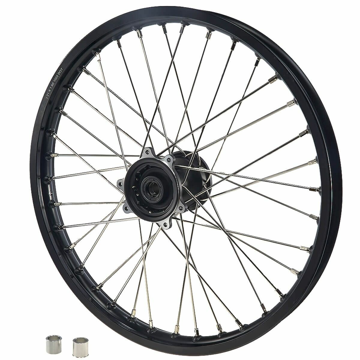 Диск 21"х1,6 передний диск. торм. аллюминий KAYO KT 250 (2023)