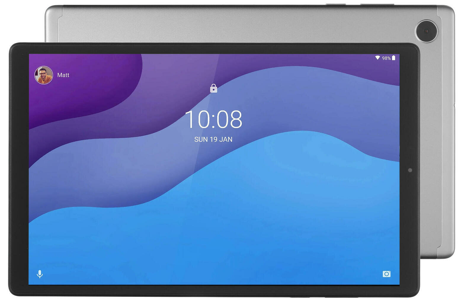 10.1" Планшет Lenovo M10 HD TB-X306F (ZA6W0150RU) 32 ГБ серебристый