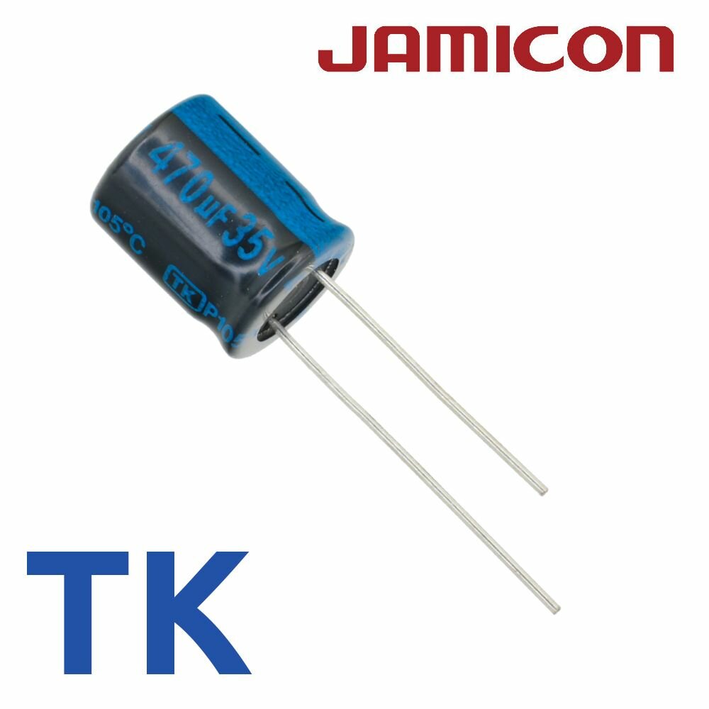 470мкФ 35В / TK / 10x13 / 105 С / конденсатор электролитический (10шт)