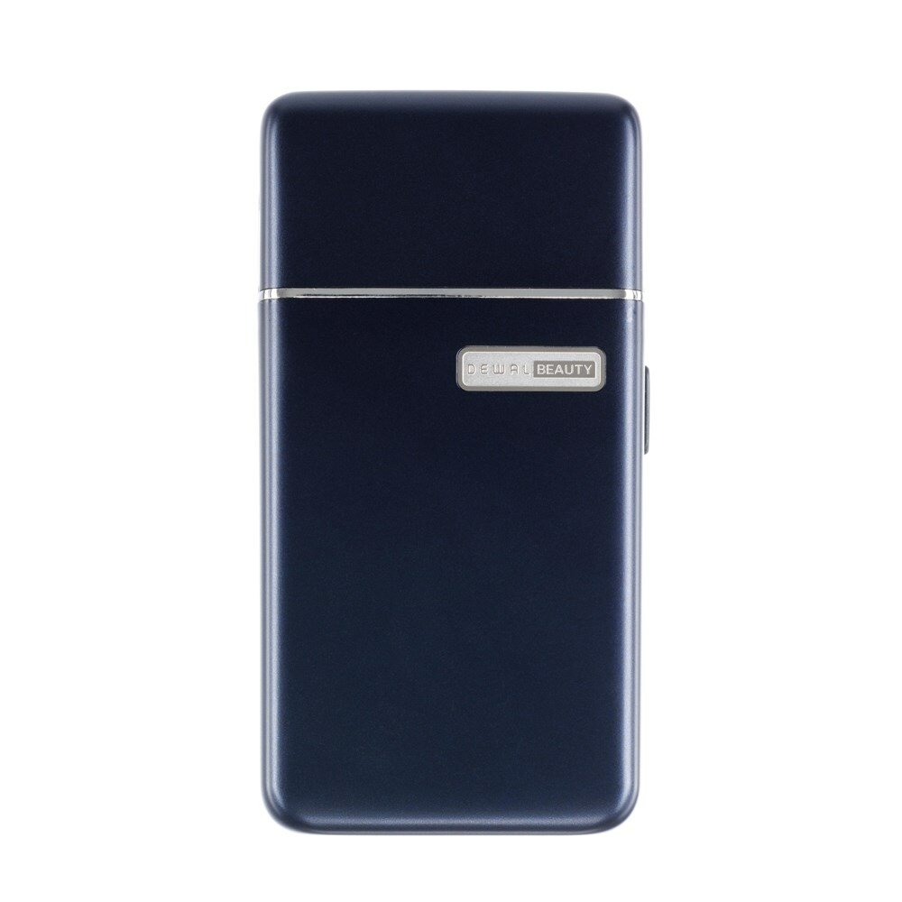 Шейвер для проработки контуров и бороды/бритья DEWAL BEAUTY Shave Mini, цвет синий