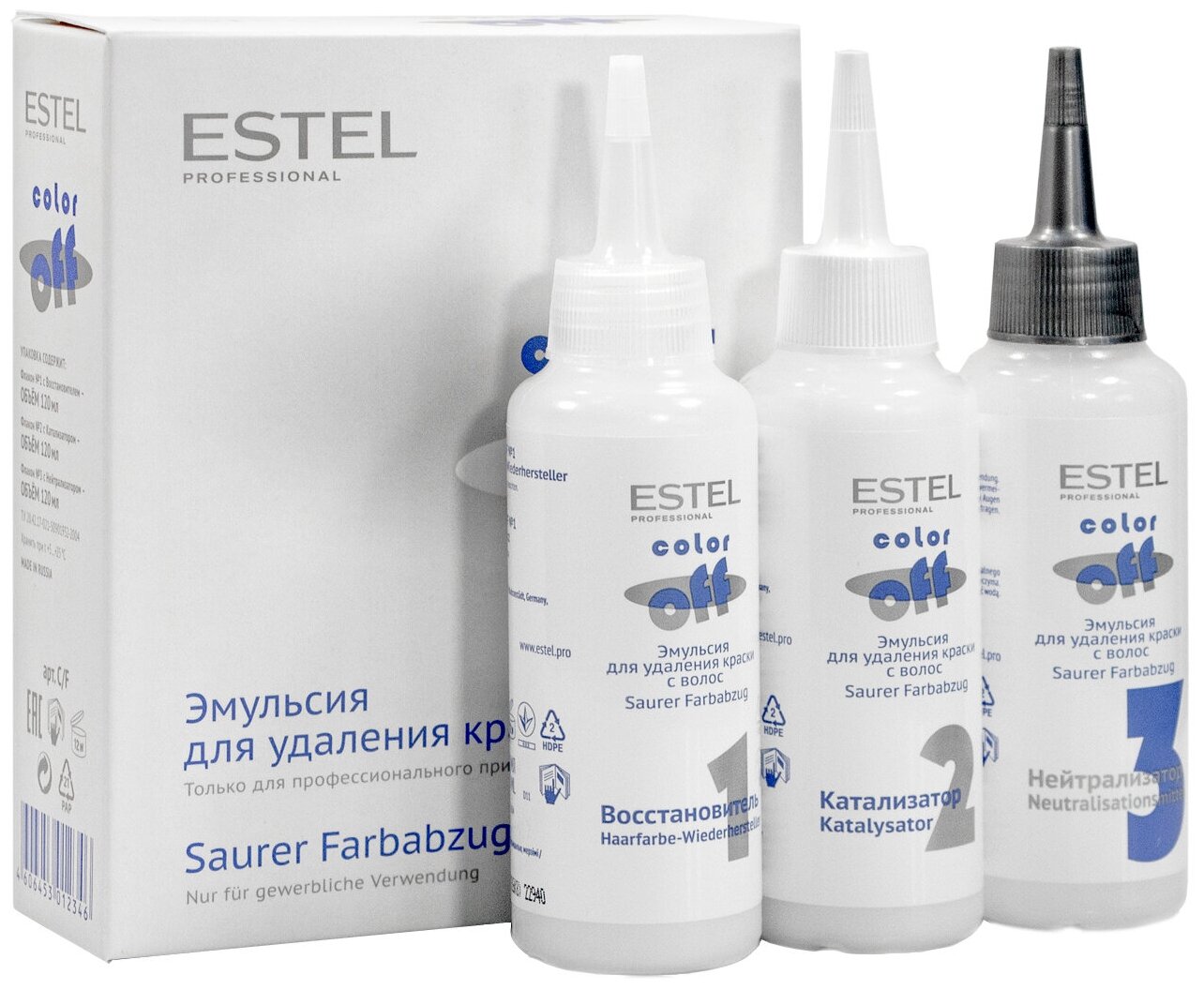 Estel Professional COLOR off Эмульсия для удаления краски с волос, 360мл