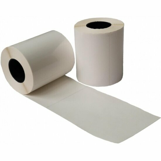 Термотрансферные этикетки Комус Термотрансферные этикетки ПП 100x150, 250шт/рул, вт.40, 3рул/уп (спайка)