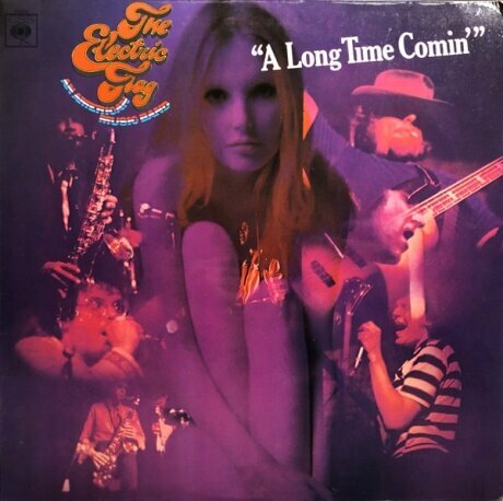 Старый винил, CBS, THE ELECTRIC FLAG - A Long Time Comin' (LP , Used)