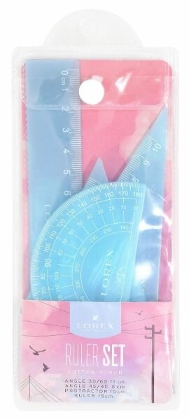 LOREX Set Cotton Cloud Набор геометрический, в чехле /