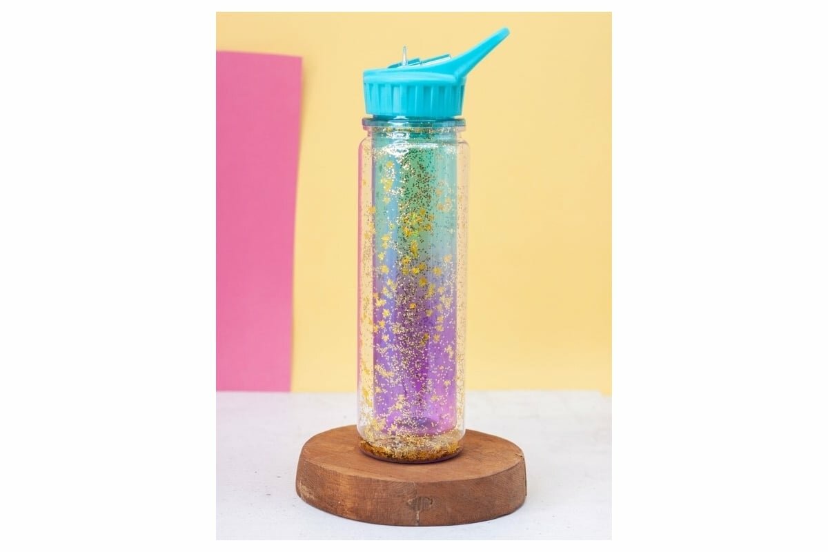 Ilikegift Tinsel зелено-фиолетовая бутылка объём 500 мл TS1002-01 из стекла