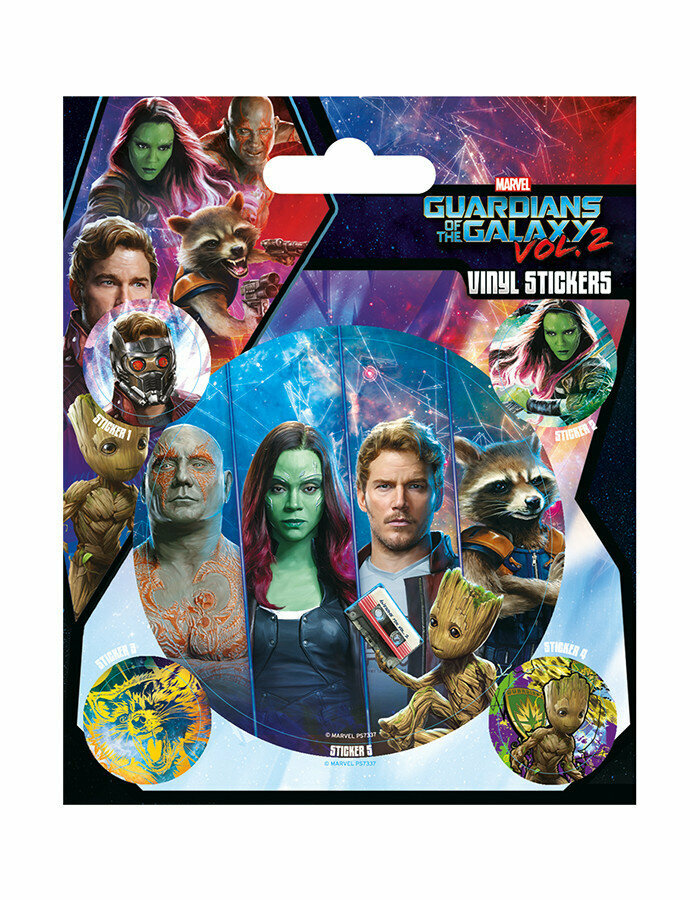 Набор стикеров Guardians Of The Galaxy Vol. 2: Team