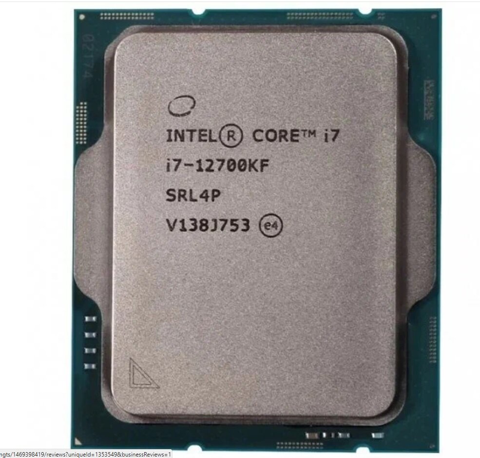 Процессор Intel Core i7-12700KF Soc-1700 (CM8071504553829S RL4P) (3.6GHz) Tray