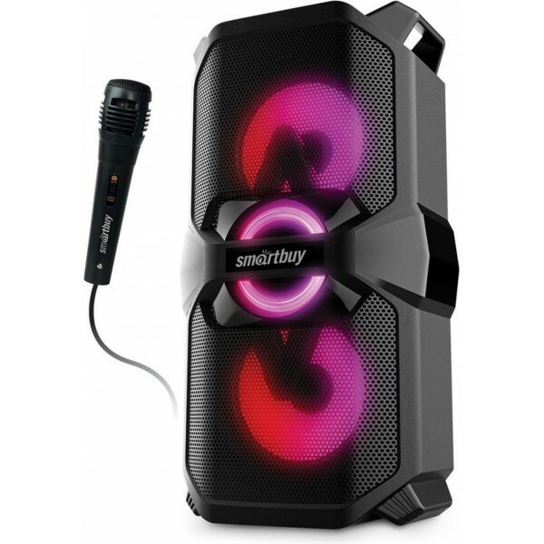 Акустическая система Smartbuy STARSHIP, 32Вт, Bluetooth, MP3, FM, RGb, TWS, 3600 мАч, микрофон