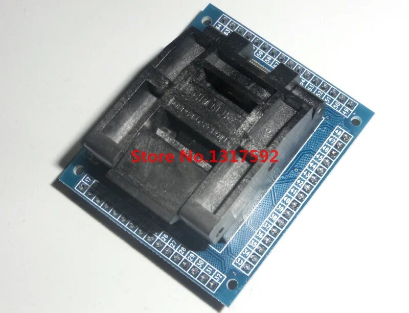 QFP64 TQFP64 LQFP64 адаптер розеток IC тестовый разъем горящий программатор 0,5 м сиденье QFP64