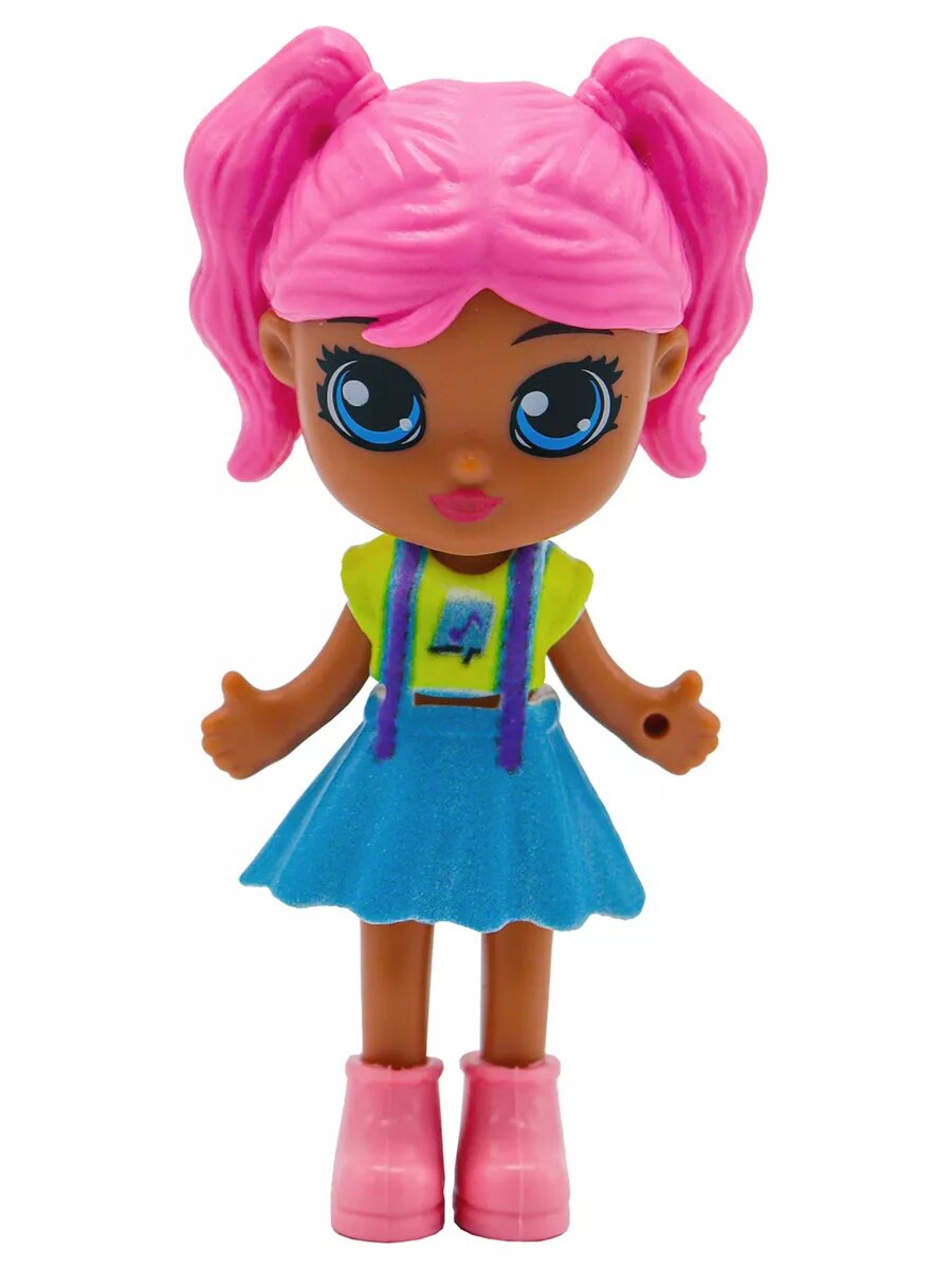 Кукла с музыкальными инструментами 8 см