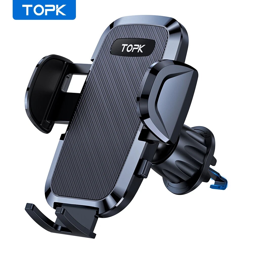 Универсальный Автомобильный Держатель Для Телефона TOPK D36-G С Креплением На Вентиляционную Решетку 360° ° Вращающийся Уни.