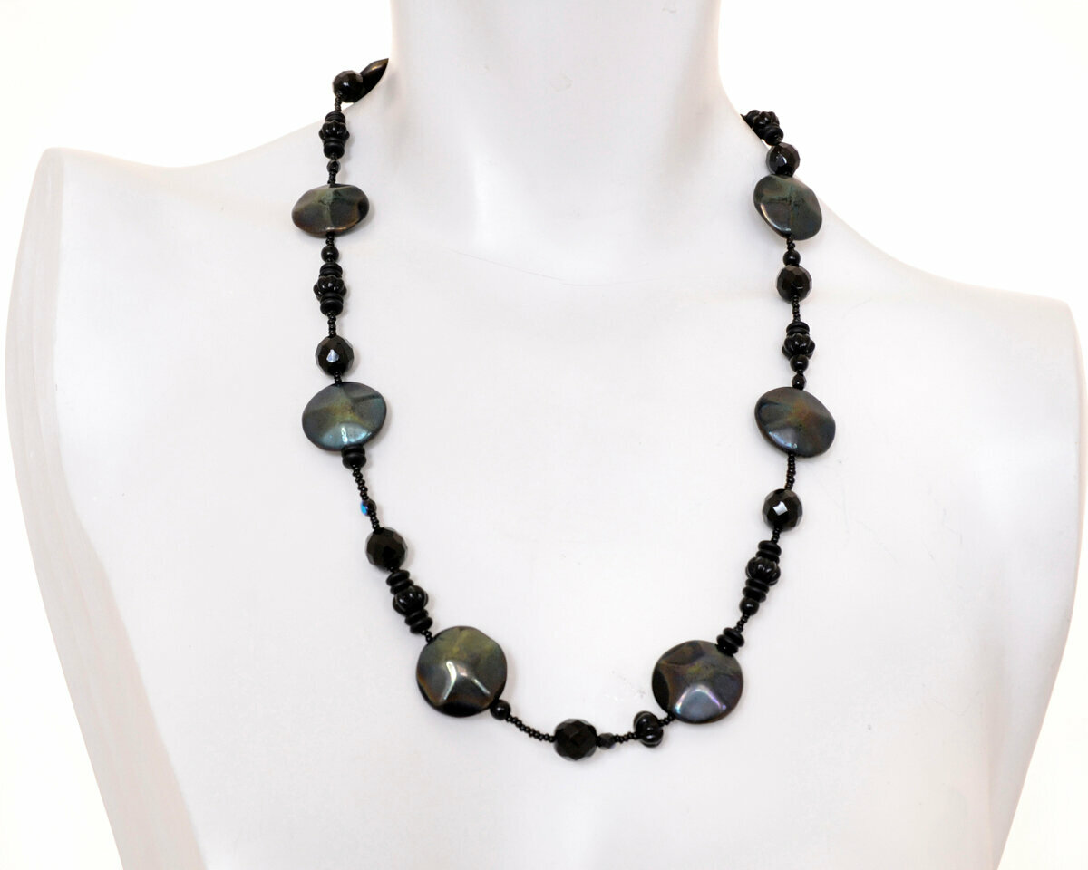 Бусы, хрусталь