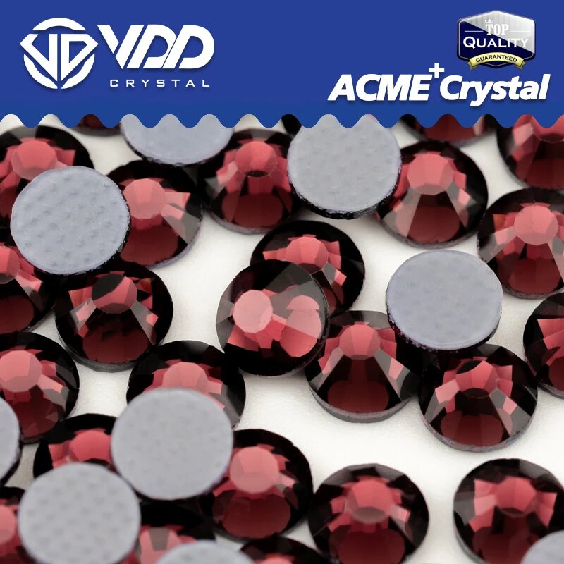 Стразы VDD 015 бордовые ACME+Series SS30 - 288Pcs