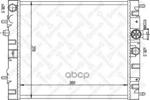 Радиатор системы охлаждения АКПП Nissan March/Verita/Micra 1.3 99-00 Stellox арт. 1025984SX