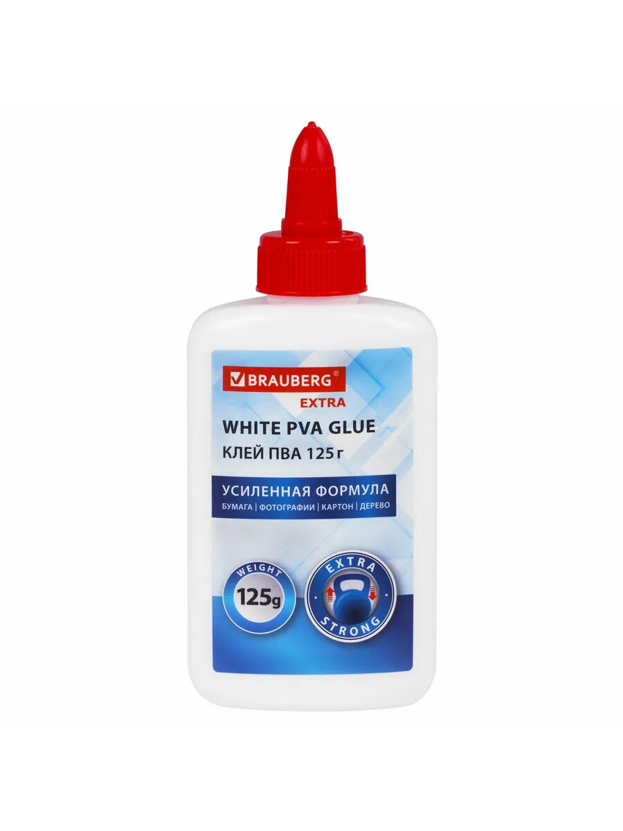 Клей ПВА усиленный Extra, 125 г