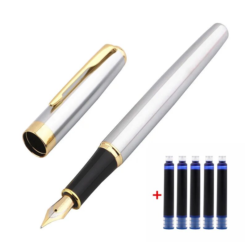 Baoer 388 перьевая ручка из нержавеющей стали C-1