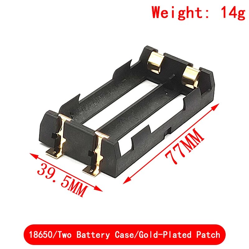 Держатель для 2 батарей 18650, цвет: 2PCS 18650 SMD