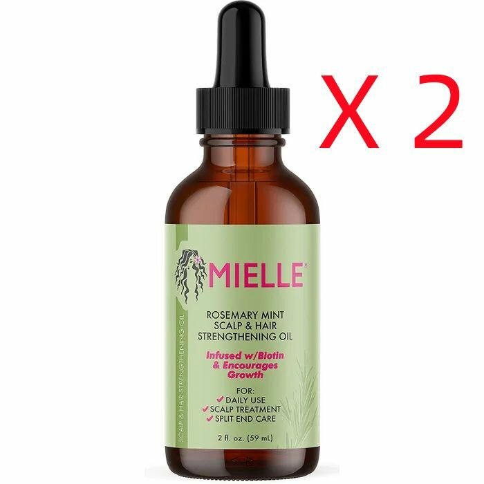 Mielle Масло эфирное розмарин мята, уход за волосами, 59 мл оригинал